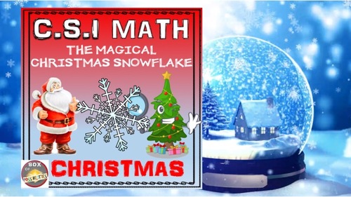 Christmas Math Activity: The Magical Christmas Snowflake! VIDEO HOOK