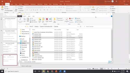Spanish I Unit- Calendar and Popular Holidays by Sr and Monsieur Schepeez