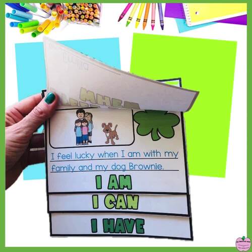 ESL St. Patrick's Day Writing Craft Newcomer Kindergarten First Second ...