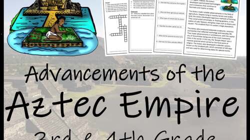 Advancements of the Aztec Empire Close Reading Comprehension | 3rd ...