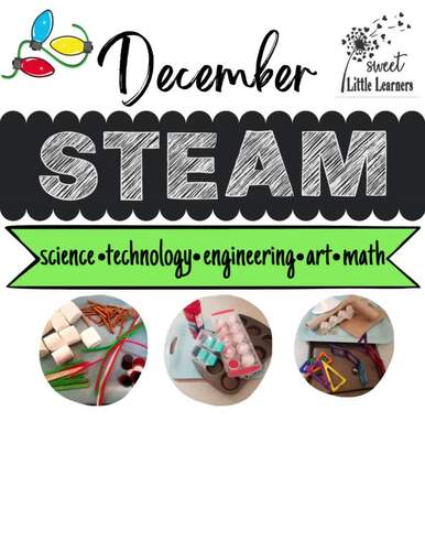 DECEMBER STEAM Kindergarten Package: Integrating Ontario FDK & US ...