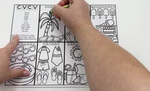 Summer Apraxia Homework by Speech Tea | TPT