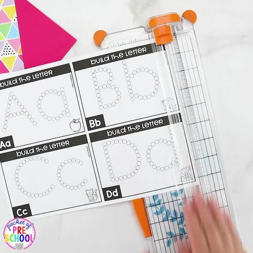 Hammer It or Paint It Alphabet Letter Mats - Fine Motor Fun | TPT