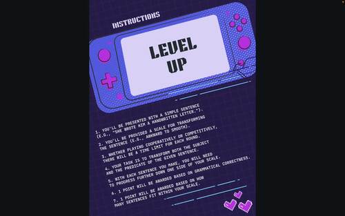 Subject and Predicate ELA Game: Fun Time-Based Grammar Practice | TPT