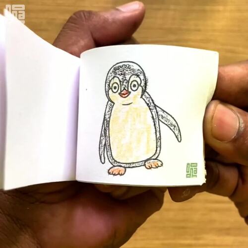 Penguin Life Cycle Flipbook with Coloring Pages, Printable Penguin Art ...