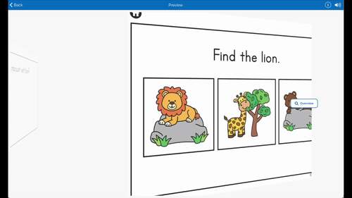 Animals Build a Scene Preschool Early Language Skills Speech Language ...