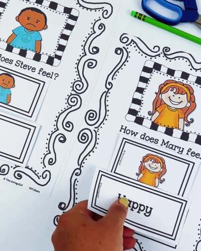 Feelings Adaptive Book for Identifying Feelings and Emotions by The ...