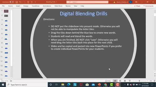 Digital Blending Drill Orton-Gillingham by READ Intervention | TPT