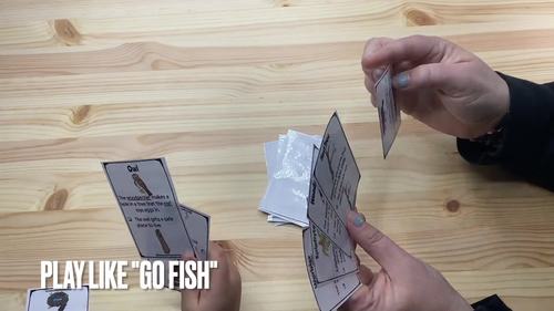 Symbiotic, Parasitism, Mutualism, Commensalism, Relationships Card Game ...