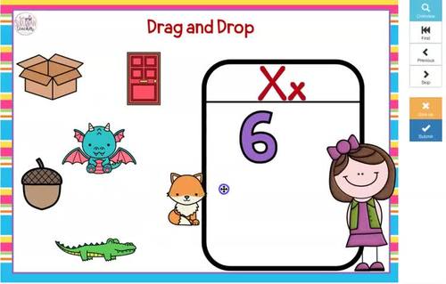 Initial Sounds Sorting Activities Boom Cards by Suburban Teacher