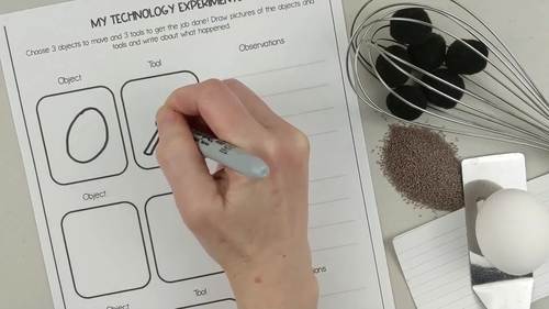 Kindergarten STEM Technology Activities and Book Companion Lesson Plans