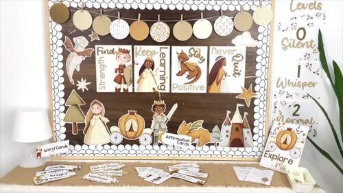 Fairytale Classroom Decor Bundle, Newsletter, Slide Templates, Growth ...