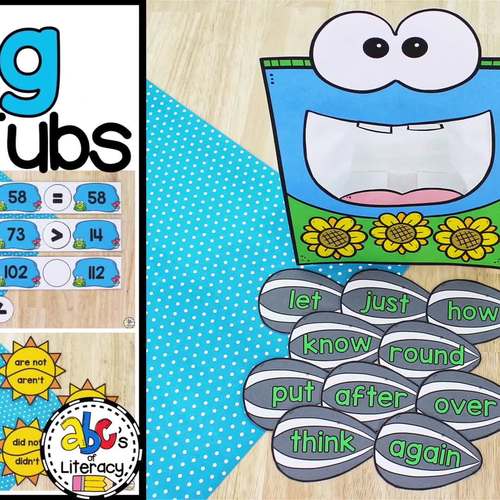 Spring Morning Tubs for 1st Grade by ABC's of Literacy | TPT