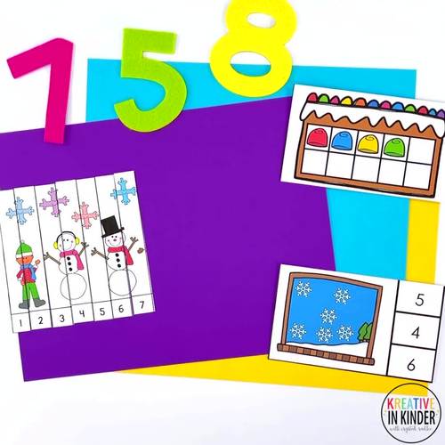 December Morning Tubs Hands On Learning Fine Motor Literacy Math