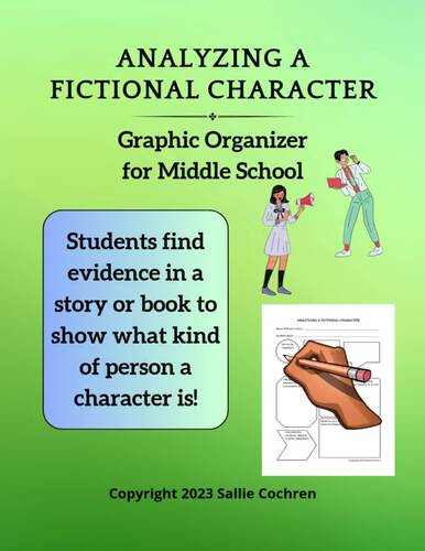 Analyzing Character Traits/Fictional Character Graphic Organizer ...