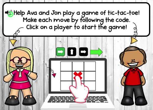 Computer Coding Practice | A Game of Tic-Tac-Toe (BOOM CARDS) by Tong ...
