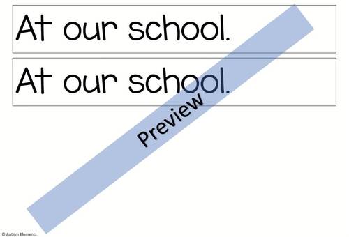 Name Recognition and Practice- Where is SONG Visual Supports- SPED & Autism