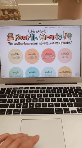 Google Sites Banners and Buttons: Pastel Theme by yasmineteaches