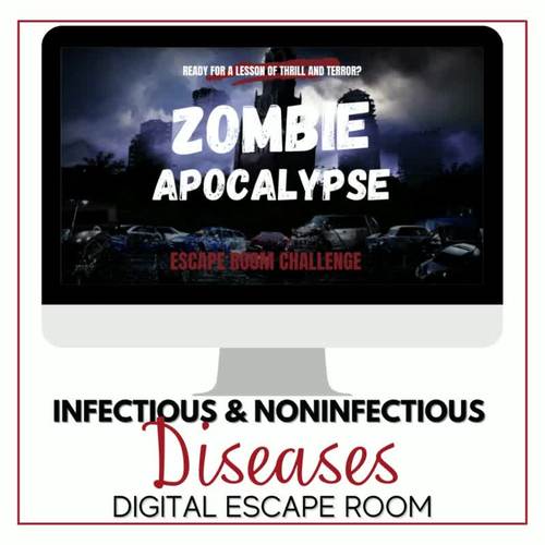 Infectious and Non-infectious Disease Escape Room Science Activity