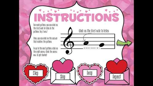 Step, Skip, Leap, Repeat – Interactive Music Game [VALENTINE'S DAY]