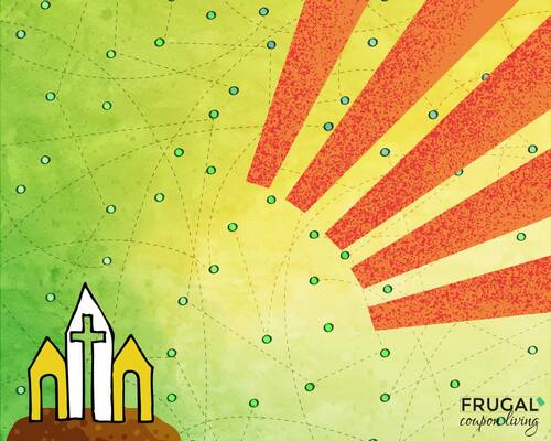 Trinity Coloring Wheel Print, Our God is 3-in-1, Father, Son & Holy ...