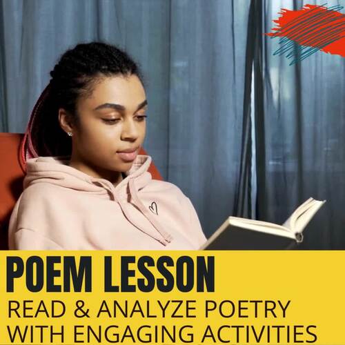 Women's History Month Poem Lesson Where I'm From Poetry Analysis Annotation