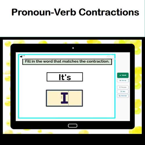 Contractions Boom Cards™ Digital Resource by Limes and Lemons | TPT