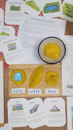 Glacial Landforms Mini Study: earth science learning materials | TPT