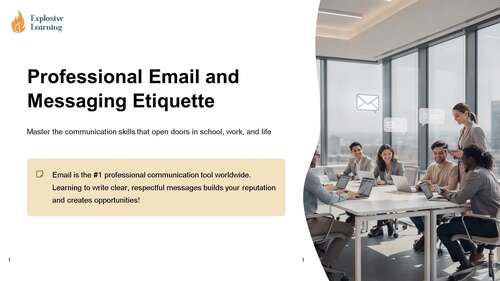 Professional Email and Messaging Etiquette Master the Communication ...