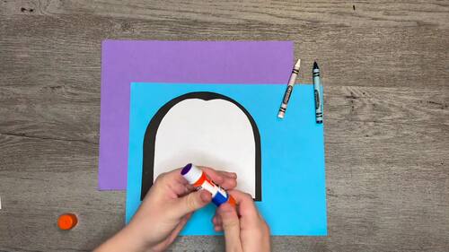 Winter Penguin Activities Writing Craft Be Brave Little Penguin Book ...