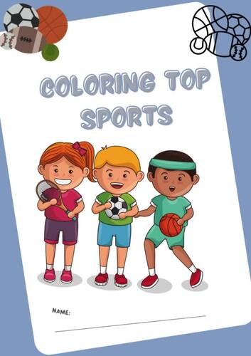 Exciting Sports Coloring Pages for Kids: Promoting Physical Education ...