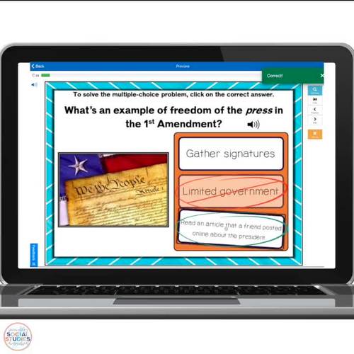 The Bill of Rights | BOOM Cards and Notes | Amendments 1-10 | U.S ...