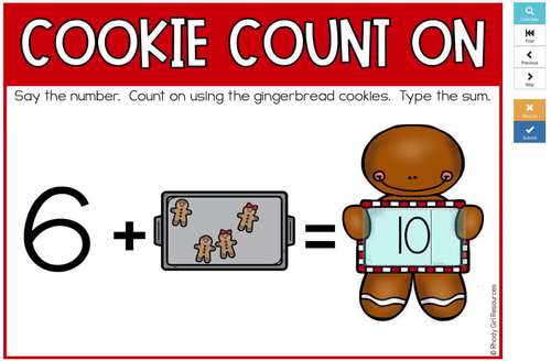 Boom Cards™ Cookie Counting On by Rhody Girl Resources | TPT