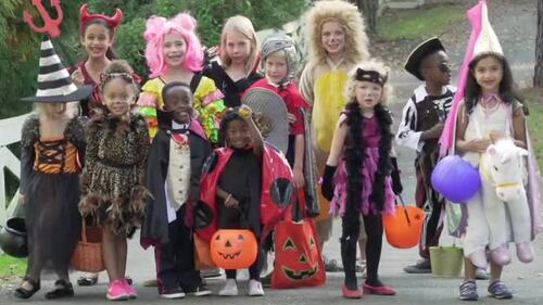 Halloween Bundle: Social Stories, Animation, & Song for Trick-or-Treat ...