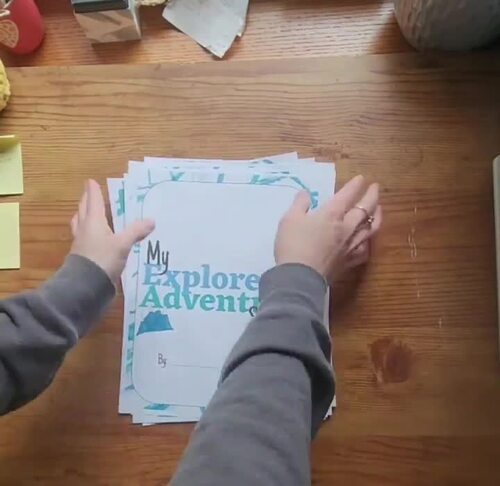 Action / Adventure Fiction Story Writing Organizer | My Explorer Story ...