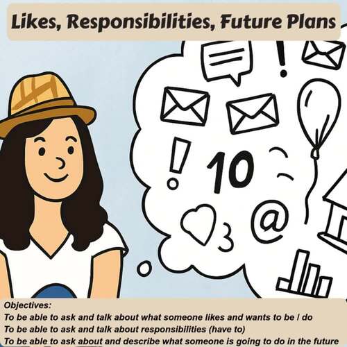 ESL Speaking & Grammar Activities: Talking About Interests (PDF+PPT) by ...