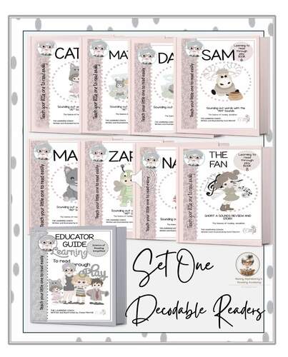 THE AMAZING KINDIE KIDS AND THE SHORT "A" SOUND DECODABLE READERS WITH ...