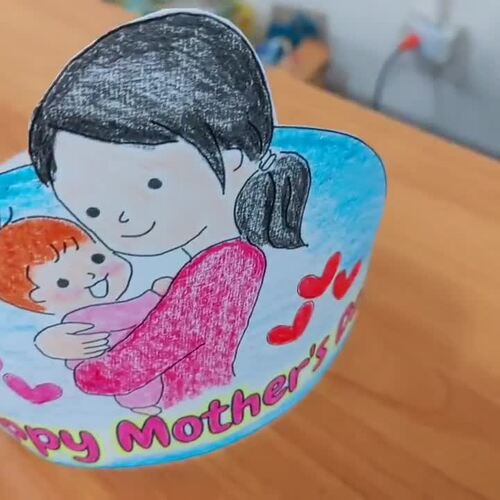 Mother's Day Headband Hat Paper Crown Craft Activities /Fun and Easy