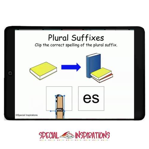 Plural Suffixes -s or -es? Task Cards | Science of Reading | Google Slides™