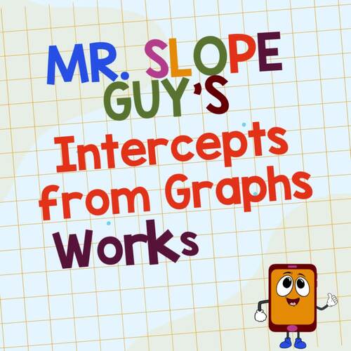Finding X Y Intercepts Linear Equations Graphs Printable Worksheet Math ...