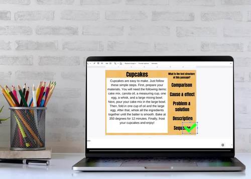 Text Structures Bundle For Google Slides by Hands on Learning LLC