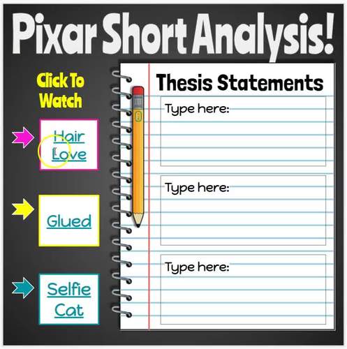 Thesis Statement for Literary Analysis Using Animated Short Films