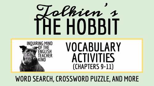 tolkien's first hobbit crossword