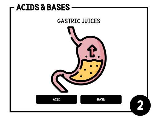 Acids and Bases Science Task Cards- Printable and Digital by EzPz-Science