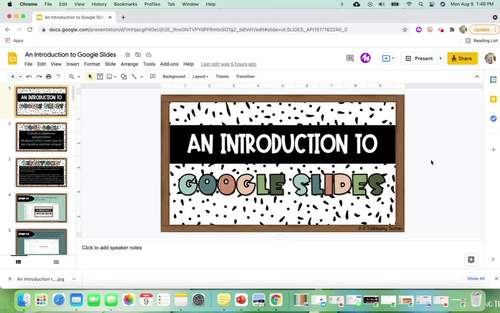 Google Slides Tutorial | All About Me Presentation by A Trailblazing ...