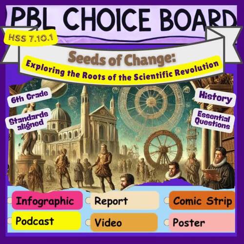 HSS 7.10.1 Exploring the Roots of the Scientific Revolution PBL Choice ...