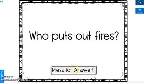 "Who" Question Boom Cards™️ - Occupations by Stay Pawsitive Speech