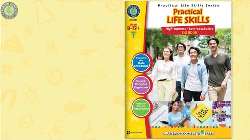 Practical Life Skills Big Book Gr. 9-12+ by Classroom Complete Press