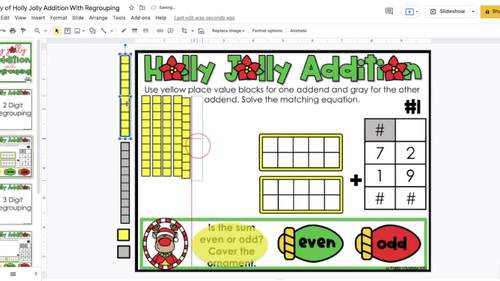 Christmas Math Addition Activity | Christmas Write The Room December ...