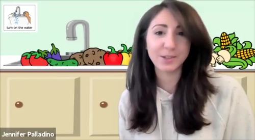 Cooking with Vegetables GREEN SCREEN ACTIVITY (Part 2) by Welcome to Words